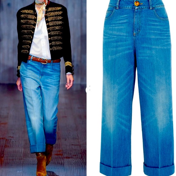 Gucci | Jeans | Gucci Denim Jeans Ankle Cut | Poshmark